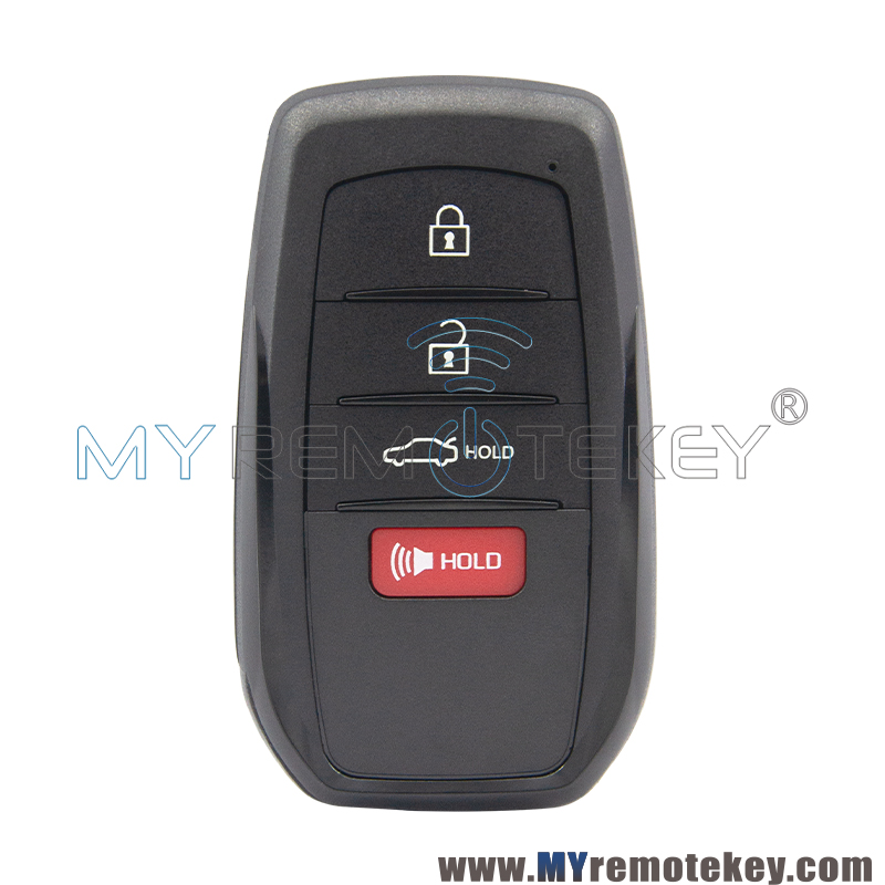FCC HYQ14FBW Smart Key 4 Button 315Mhz 4A chip for 2025 Toyota Camry PN ...