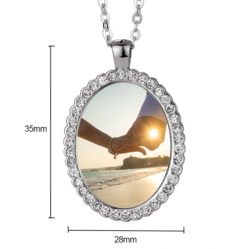 CHINESE WAREHOUSE Mixed Shape Sublimation Necklace