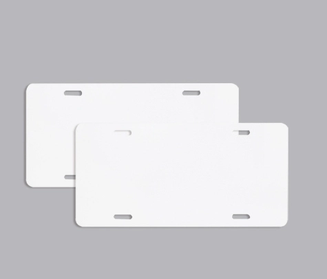 CHINESE WAREHOUSE Sublimation License Plate One Side