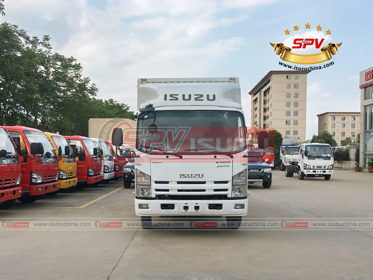 4 Tons Box Truck ISUZU Online | Top Van Truck Factory in China