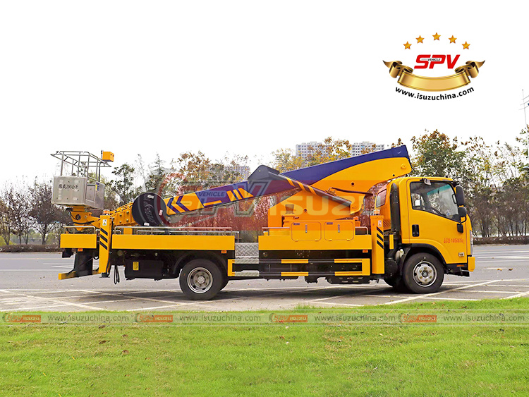 28M Telescopic Boom Lift Truck ISUZU | Aerial Platform Truck for Sale