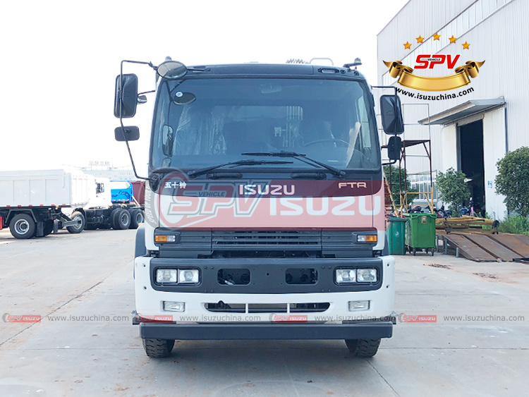 ISUZU 12m³ Garbage Compactor Truck with Sleeper On Sale - ISUZUCHINA