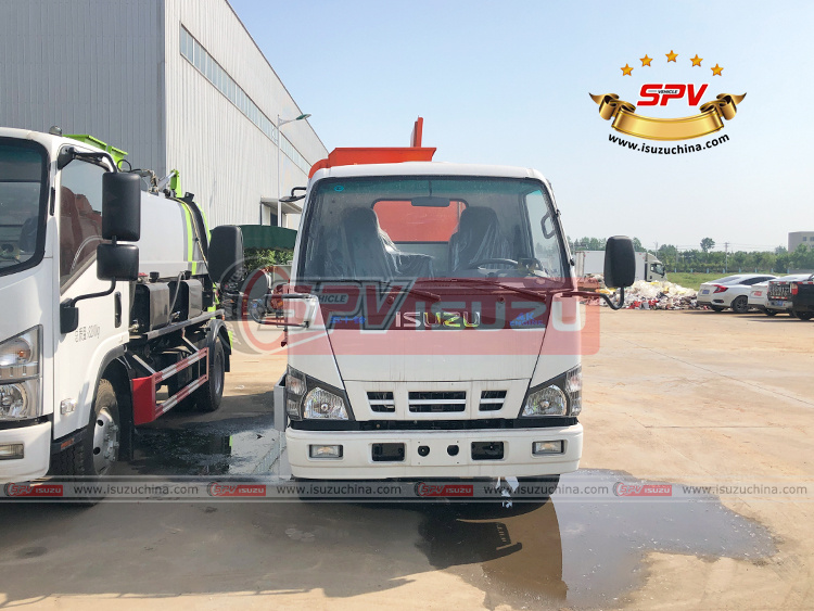 4,000L ISUZU Food Waste Garbage Truck Price | Kitchen Swill Disposal Truck