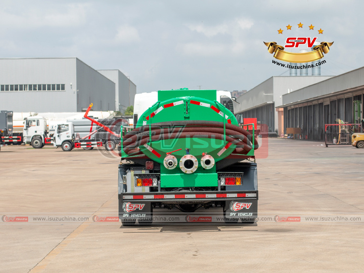 Supply 5,000 L Septic Tank Truck ISUZU | Waste Disposal Truck for Sale