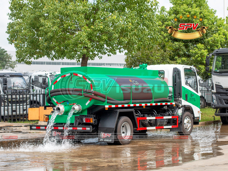 Supply 5,000 L Septic Tank Truck ISUZU | Waste Disposal Truck for Sale