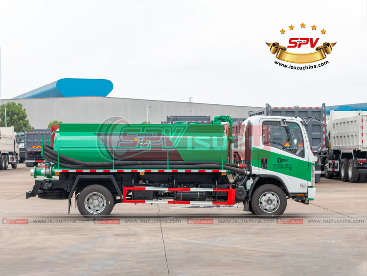 Supply 5,000 L Septic Tank Truck ISUZU | Waste Disposal Truck for Sale