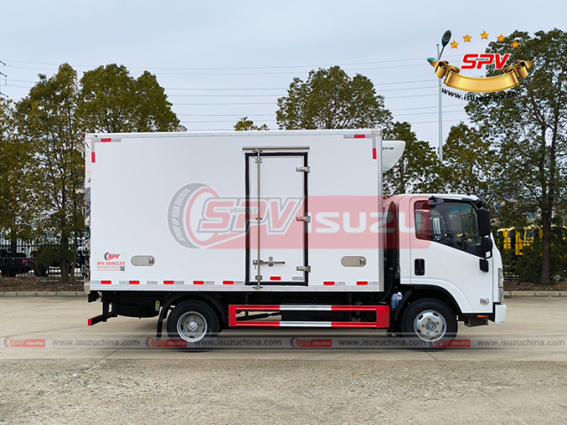 ISUZU KV100 Frozen Truck | 4 Tons Chiller Truck For Sale - ISUZUCHINA