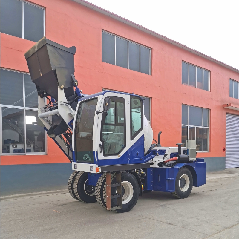 3.5 Cubic Meters Self-loading Concrete Mixer truck