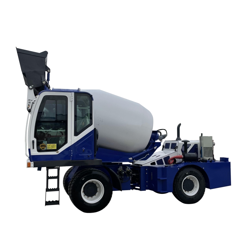 3.5 Cubic Meters Self-loading Concrete Mixer truck