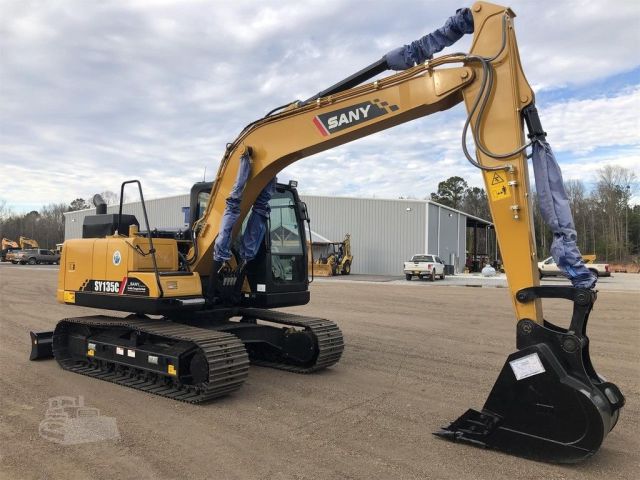 SANY SY135C 15 ton excavator long arm hydraulic excavator