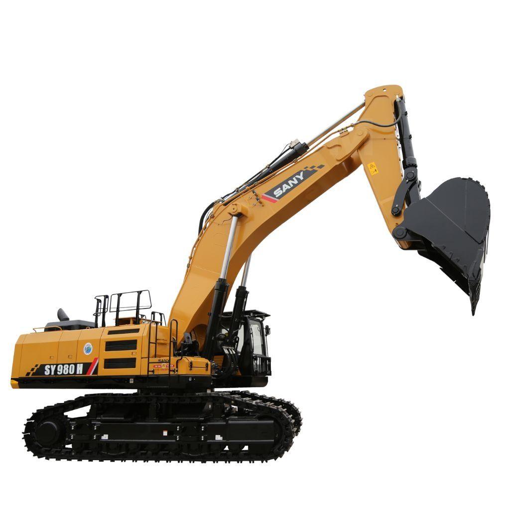 SANY SY980H Large Excavator Earth Digger rc Hydraulic Crawler Excavator