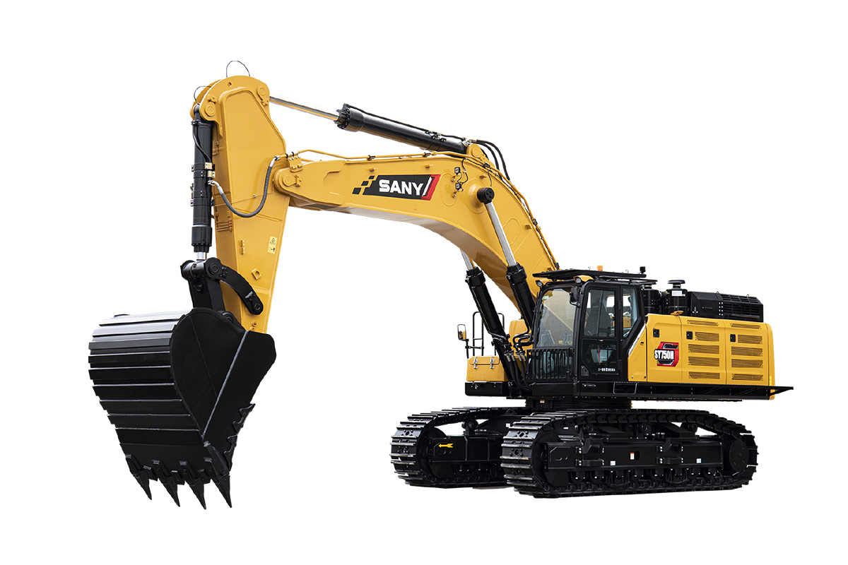 SANY SY750H Construction Works 75 Tons Large Crawler rc Hydraulic Excavator