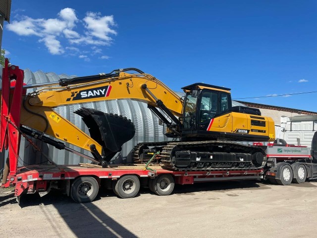 SANY SY375H 37 Ton Excavator Metal Product Mining Equipment China