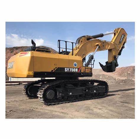 SANY SY750H Construction Works 75 Tons Large Crawler rc Hydraulic Excavator