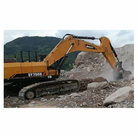 SANY SY750H Construction Works 75 Tons Large Crawler rc Hydraulic Excavator
