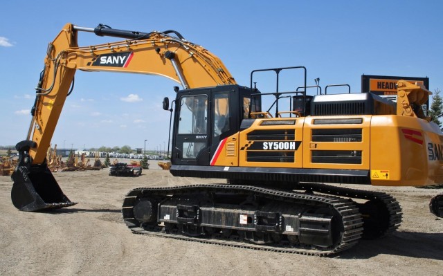 SANY SY500H 50ton construction new large excavator