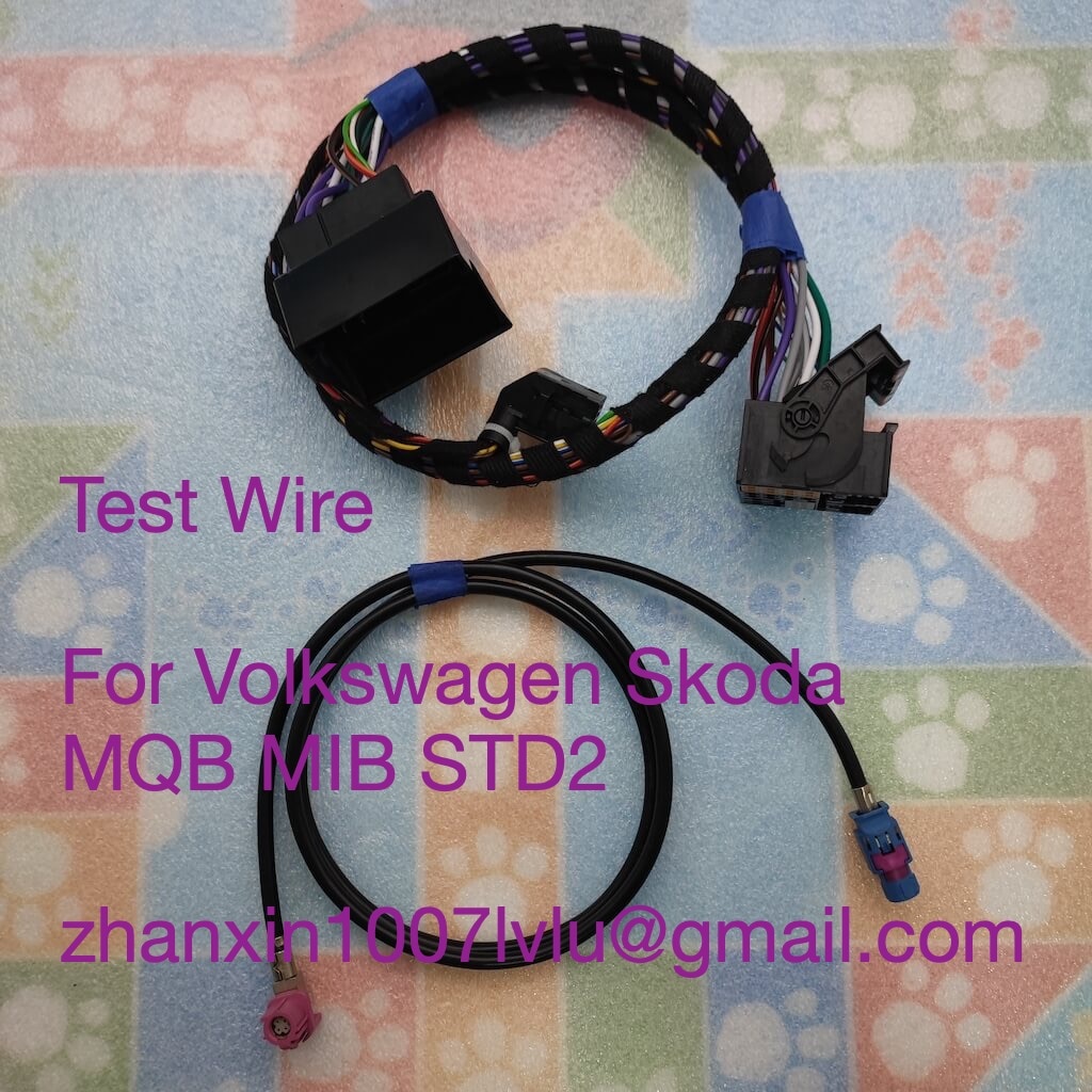 Test Wire For MQB MIB STD2 Test Platform Volkswagen Skoda Car Radio ...