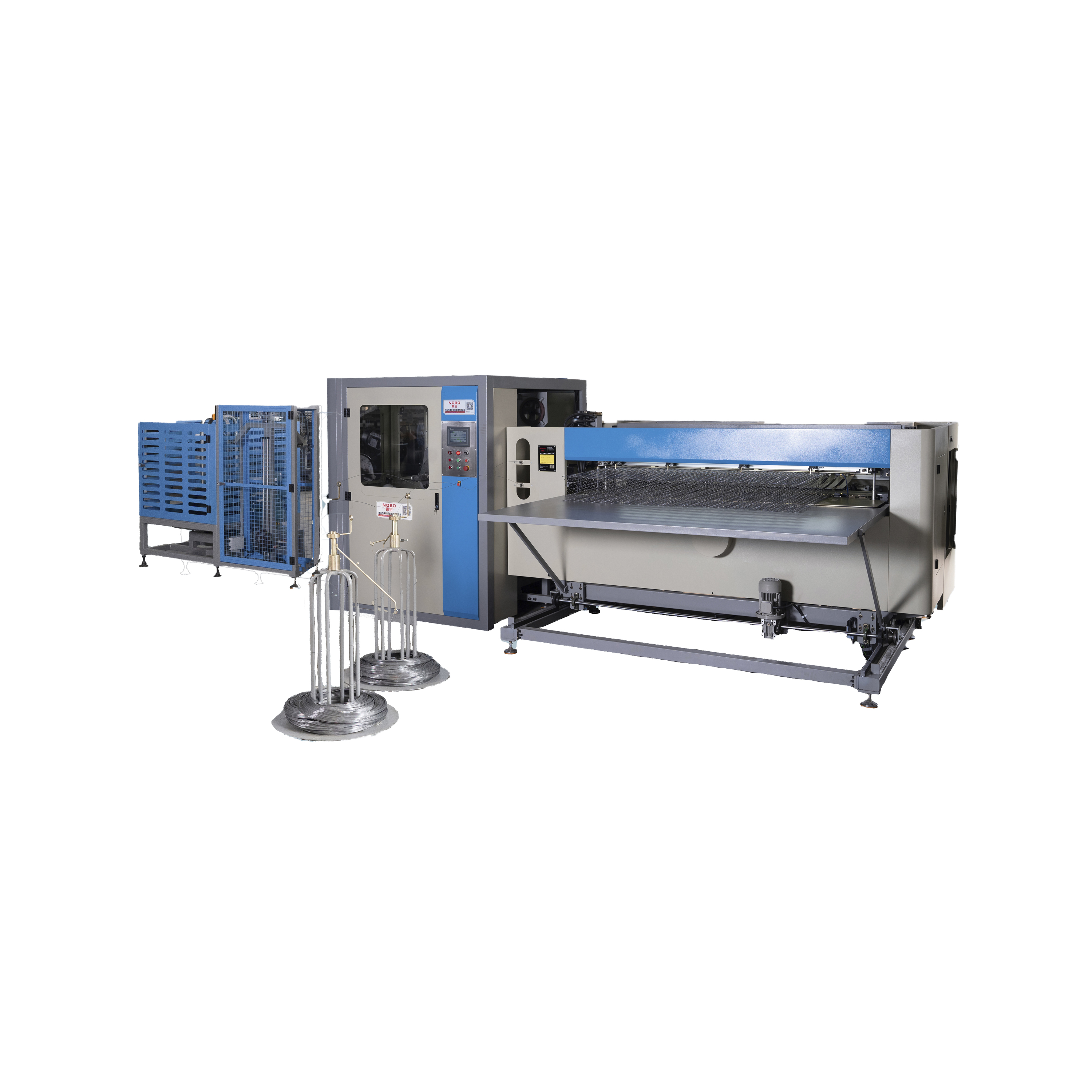 Automatic Mattress Spring Bed Net Production Line
