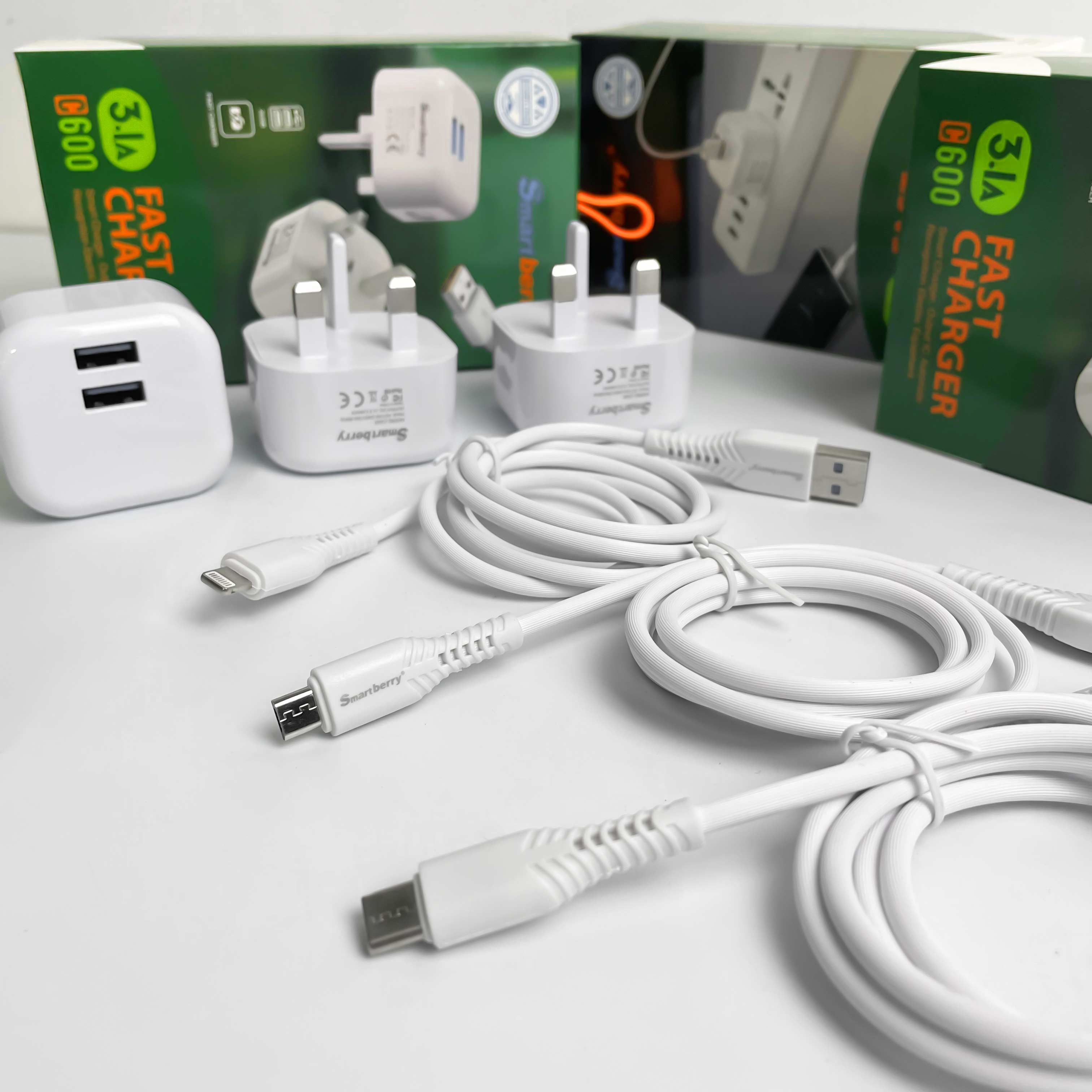 Smartberry الشاحن الذكي C600