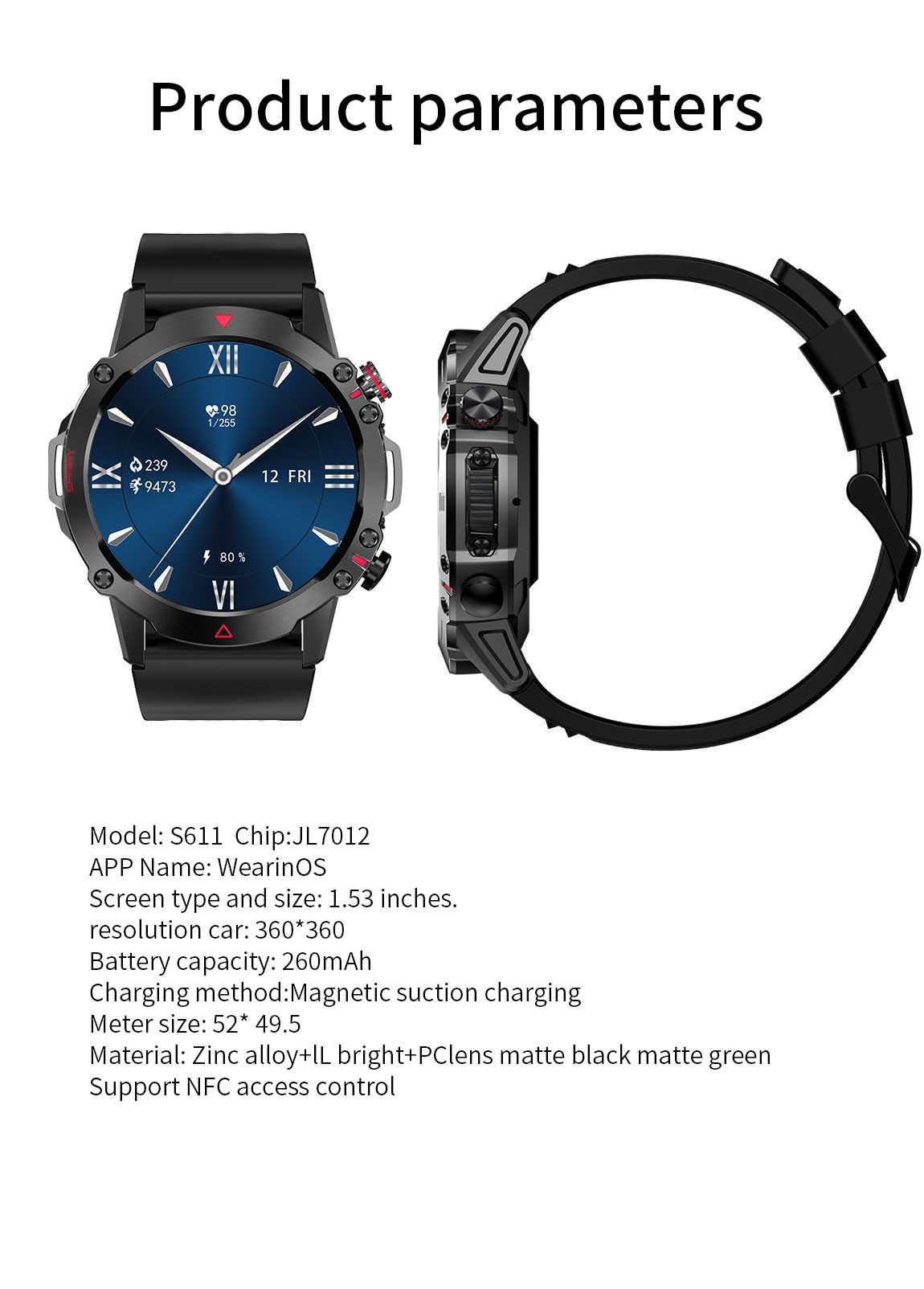 Smartbarry SmartWatch S611