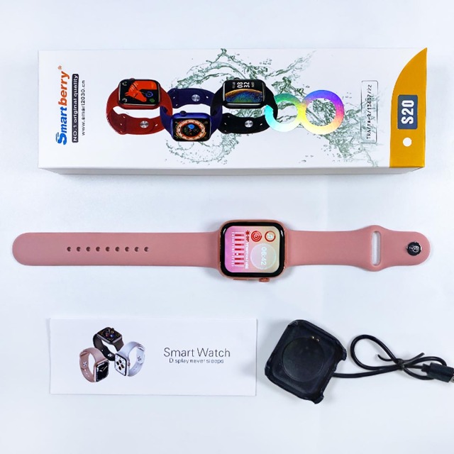 Smartbarry 智能手表S20 保持连接和时尚