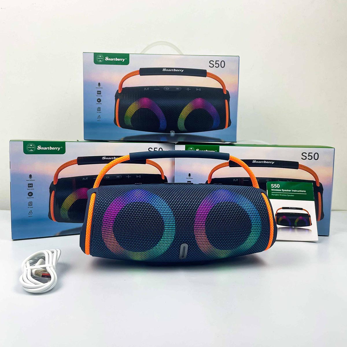 Smartbarry 蓝牙音响S50 用清晰音质提升您的音频体验