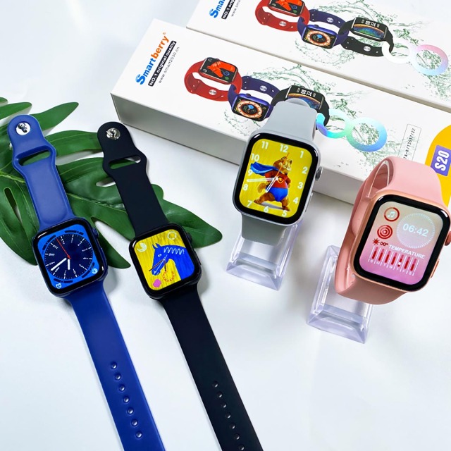 Smartbarry 智能手表S20 保持连接和时尚