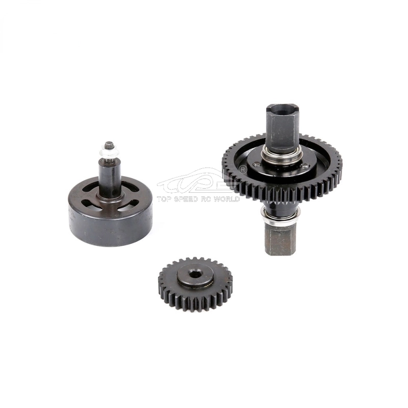 TOP SPEED RC WORLD Metal Super High 2 Speed 29T 48T Gear Kit with One ...