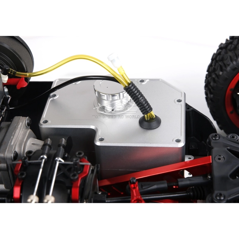 FLMLF CNC Metal Aluminum Fuel Tank for 1/5 ROFUN Losi 5IVE-T ROVAN LT ...