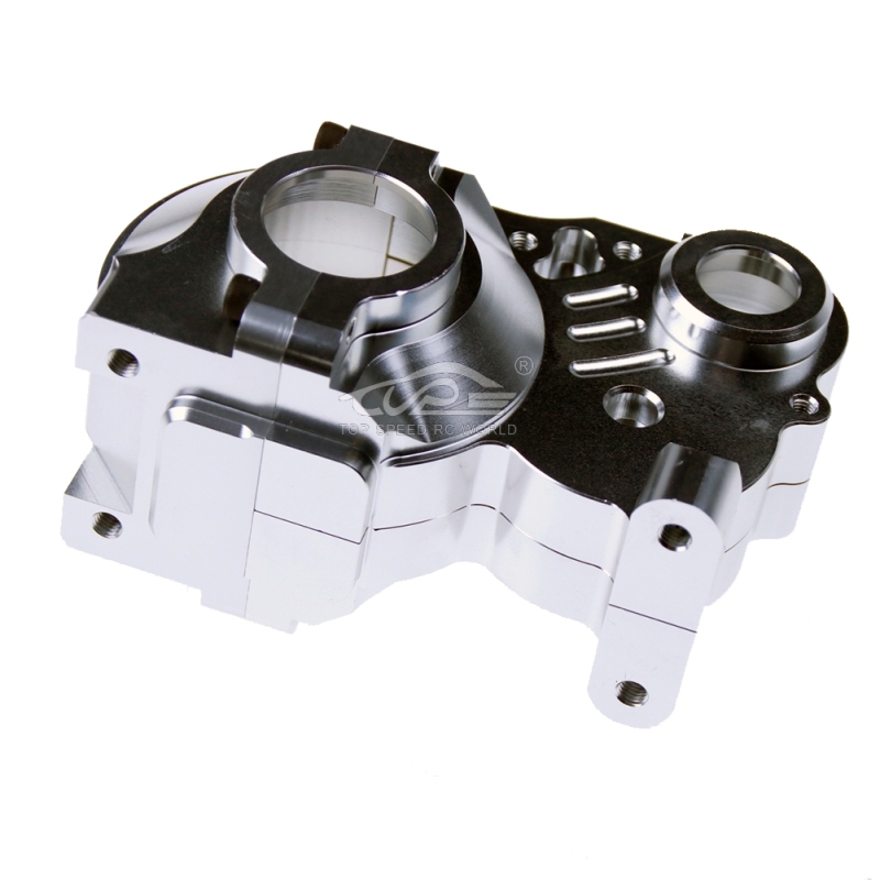 TOP SPEED RC WORLD CNC Metal Split Gearbox Three-segment Gear Box ...