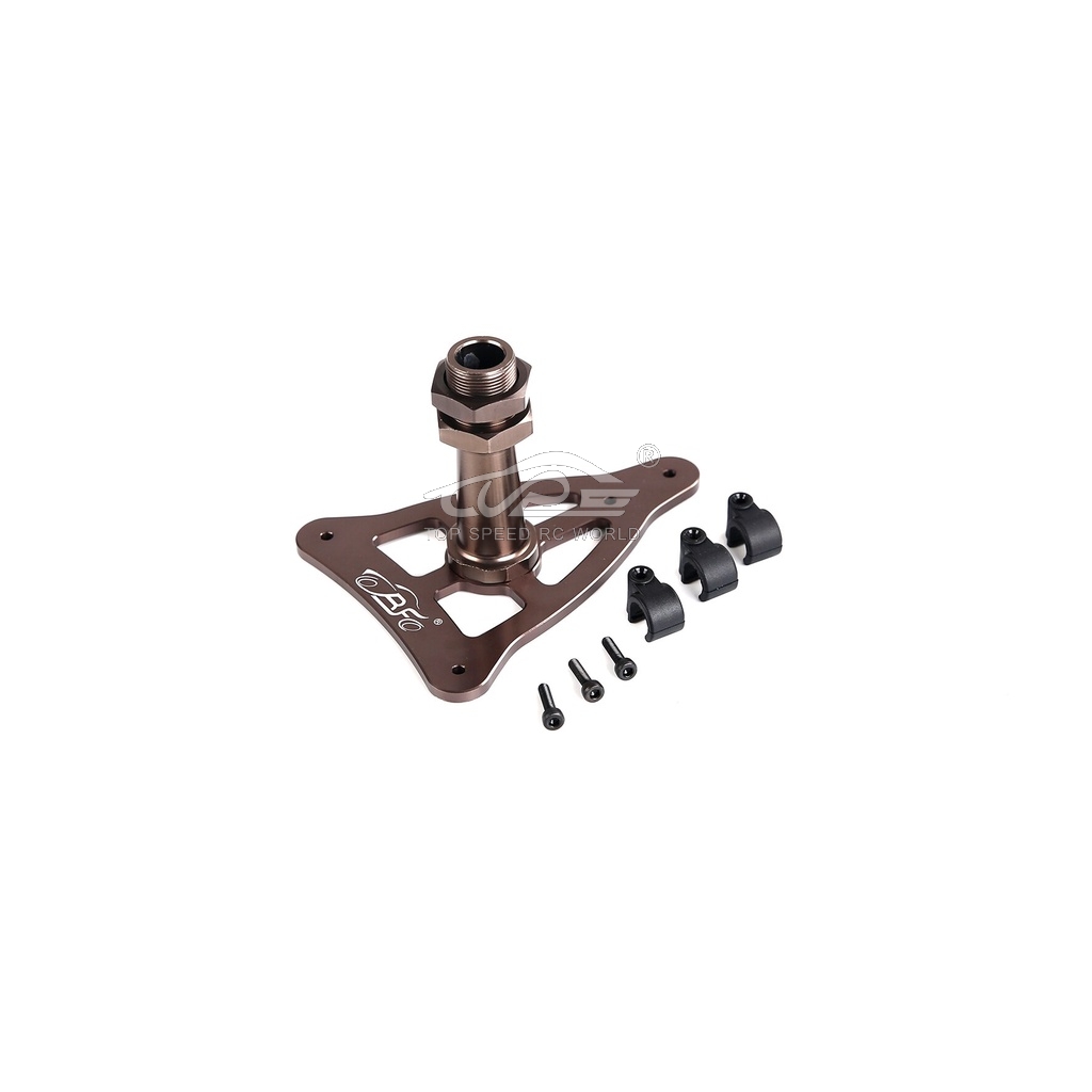 TOP SPEED RC WORLD CNC Alloy Spare Tire Carrier Mount for 1/5 Hpi Rovan ...
