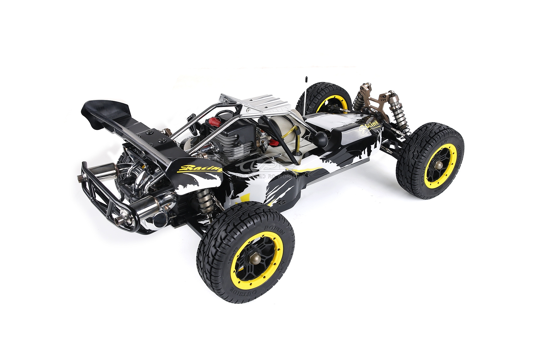 1/5 RC CAR Gasoline 4WD Off Road BAHA 5S High version 2020 Version with ...