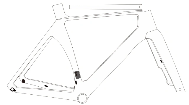 Elves Falath EXP | UCI Approved Aero Road Frameset