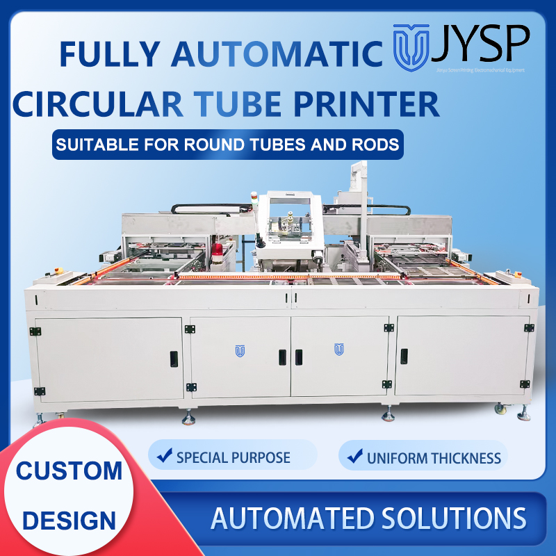 Fully Automatic Round Tube And Rod Screen Printer