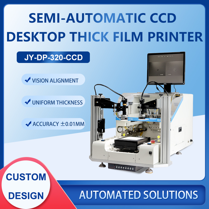 DP-320-CCD visual alignment CCD desktop thick film screen printer