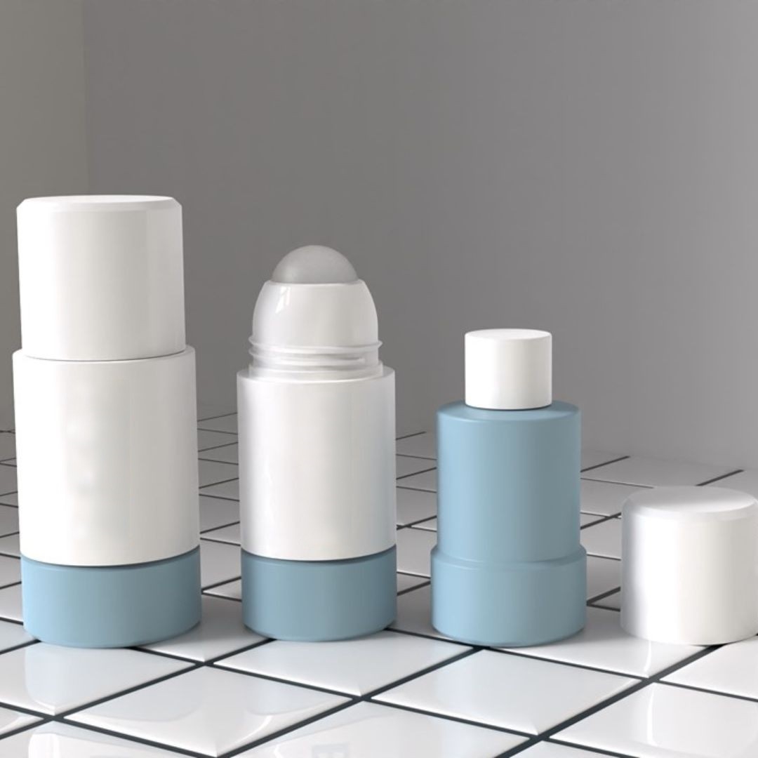 Refillable Roll-On Deodorant bottle