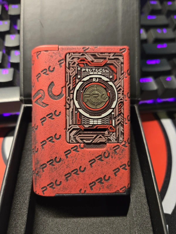 PRC IONBOX RED carving