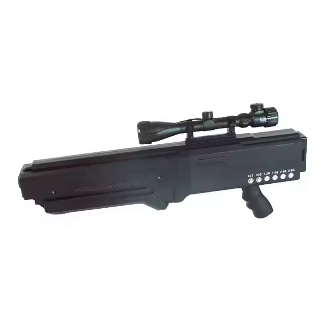 2 Km 140W 6 Bands Long Range Portable UAV System Counter Drone Gun 2 ...