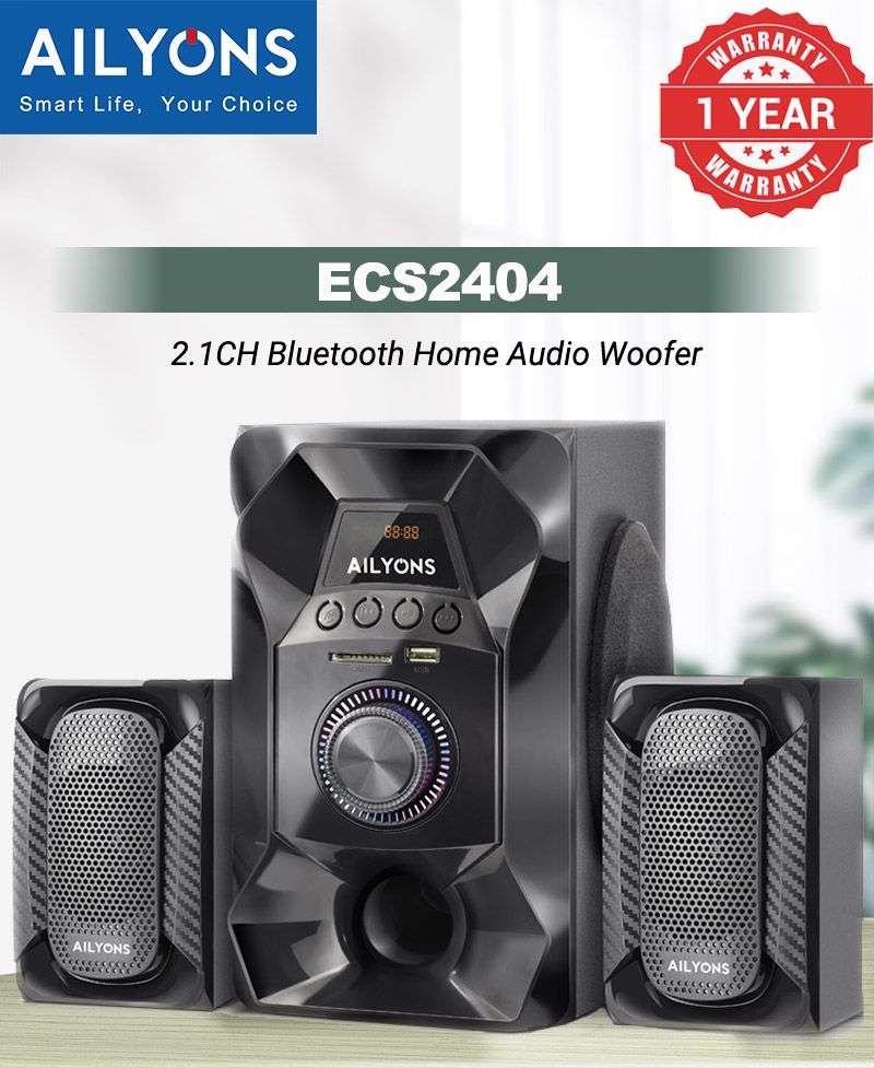 AILYONS 2.1CH ECS2404 subwoofer/speaker system