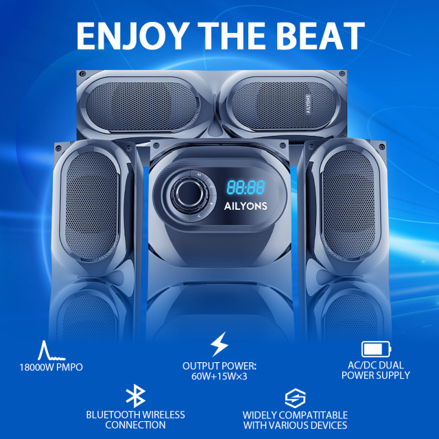 AILYONS 3.1CH ELP3603K Multimedia Speaker System
