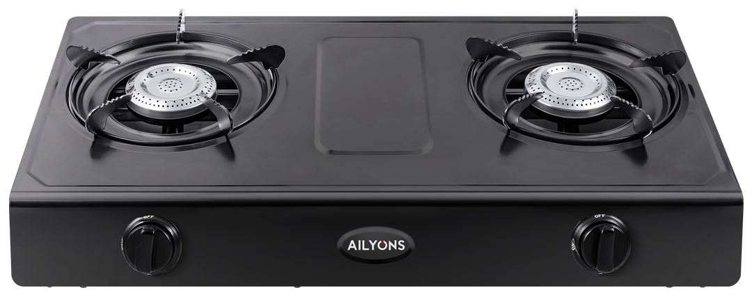 AILYONS GS017-1 Gas Stove Double Burner