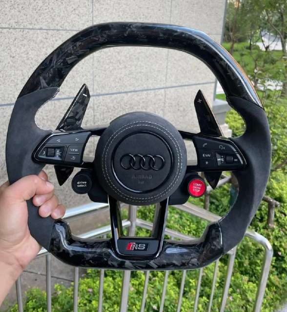 For audi Carbon Fiber Steering Wheel