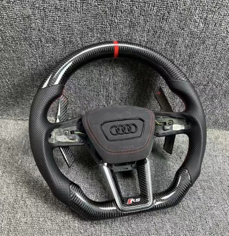 For 2020 Audi A7 carbon fiber steering wheel