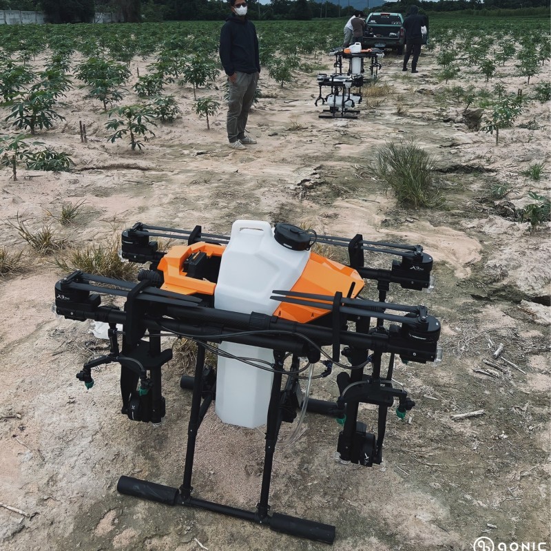 Factory direct outlet EFT agricultural spraying drone frame G616 16L ...