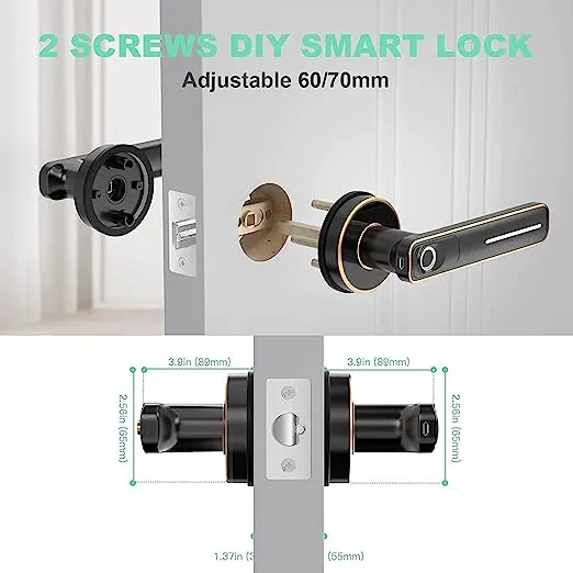 Geek Smart Fingerprint Door Lock L-B201