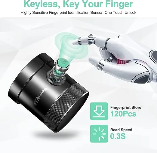 Geek Smart Door Lock Fingerprint Door Lock with Keypad LB-400
