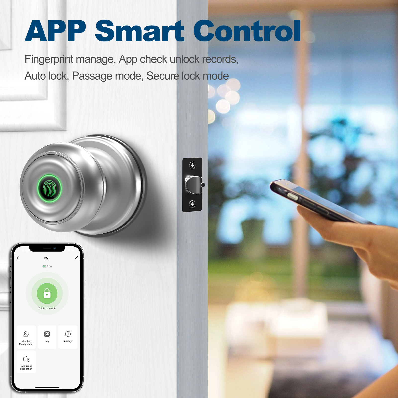 GeekTale Smart Door knob K01