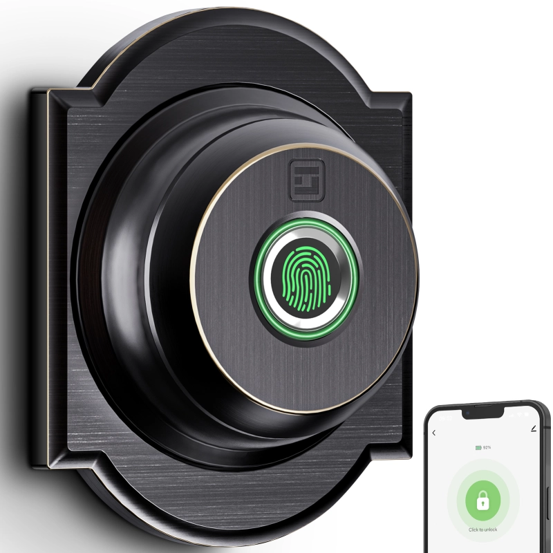Geektale Smart Deadbolt Lock Fingerprint Deadbolt With App