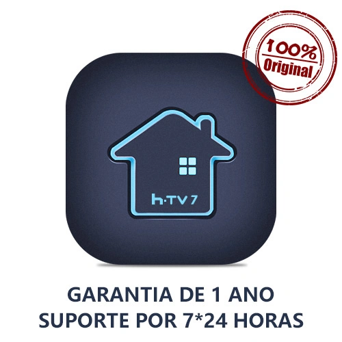 HTV H7 Set top Box 4k HD frete gratis novo tv box(Brazil Portuguese)