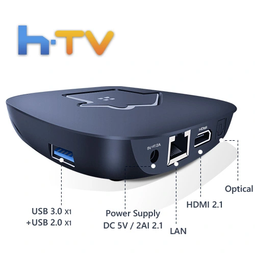 HTV H7 Set top Box 4k HD frete gratis novo tv box(Brazil Portuguese)